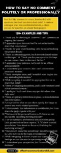 How to Say No Comment Politely or Professionally (120+ examples and ...